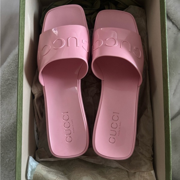 Gucci | Shoes | Gucci Womens 6mm Slide Sandal Wild Rose | Poshmark